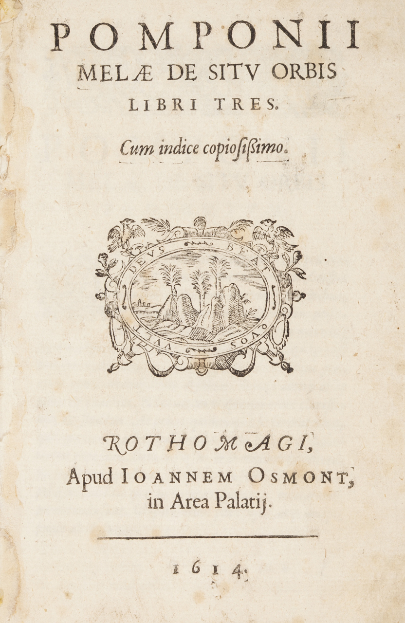 [Leilão 39] Lote 240 - POMPONIUS MELA, séc. I - VERITAS Art Auctioneers