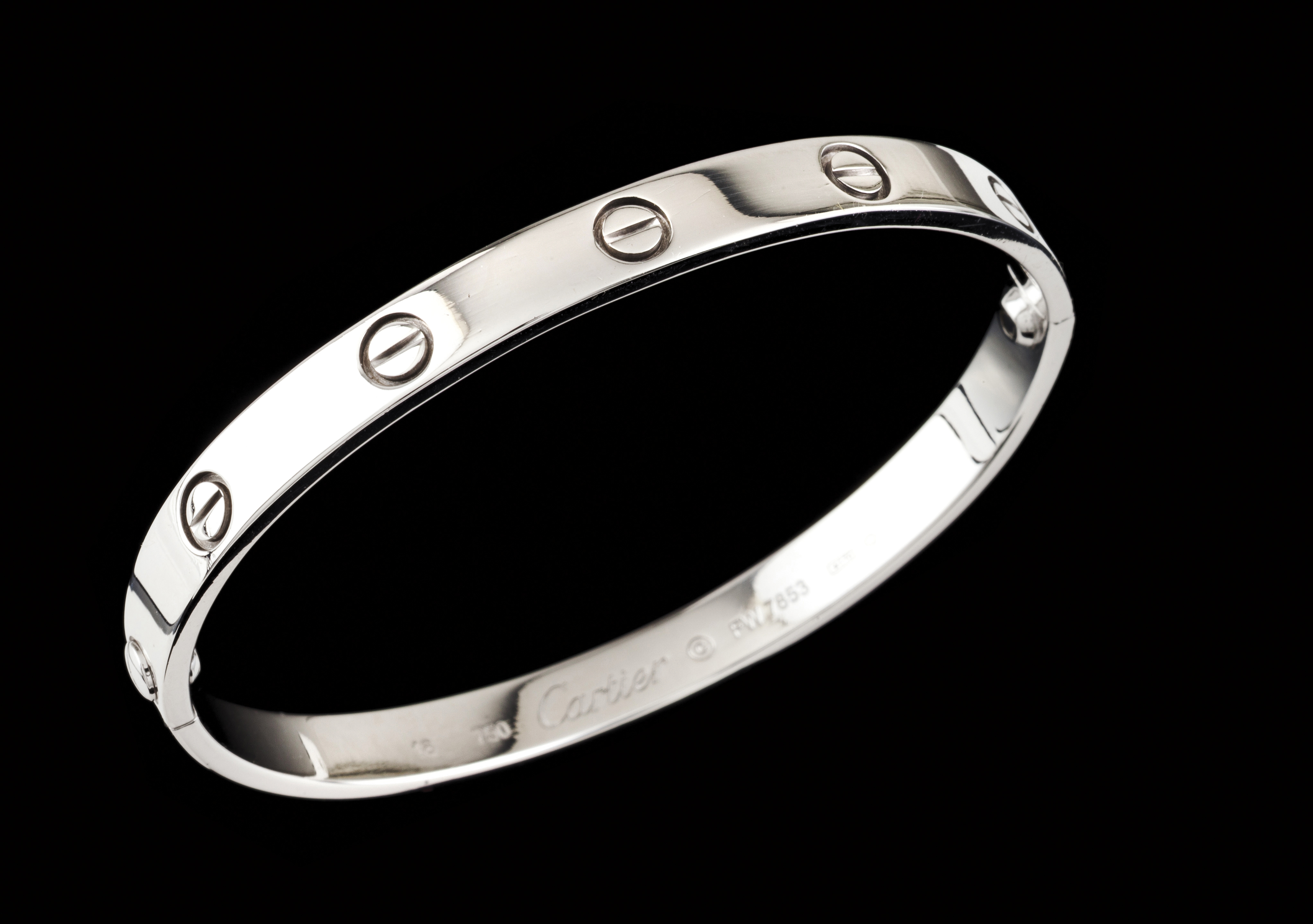 [Leilão 101] Lote 647 - Pulseira Love da Cartier - VERITAS Art Auctioneers